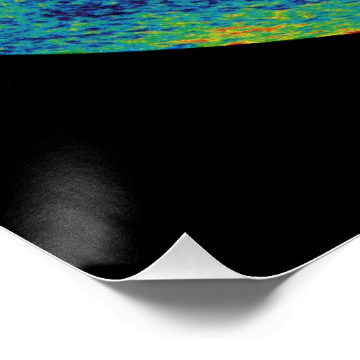 Recolored Planck CMBR Poster | Zazzle