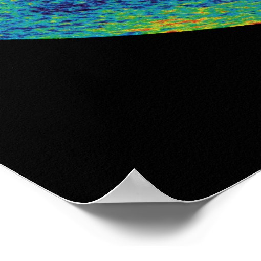 Recolored Planck CMBR Poster | Zazzle