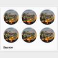 Recon LRRP LRRPS Snipers Vietnam Nam War Classic Round Sticker | Zazzle