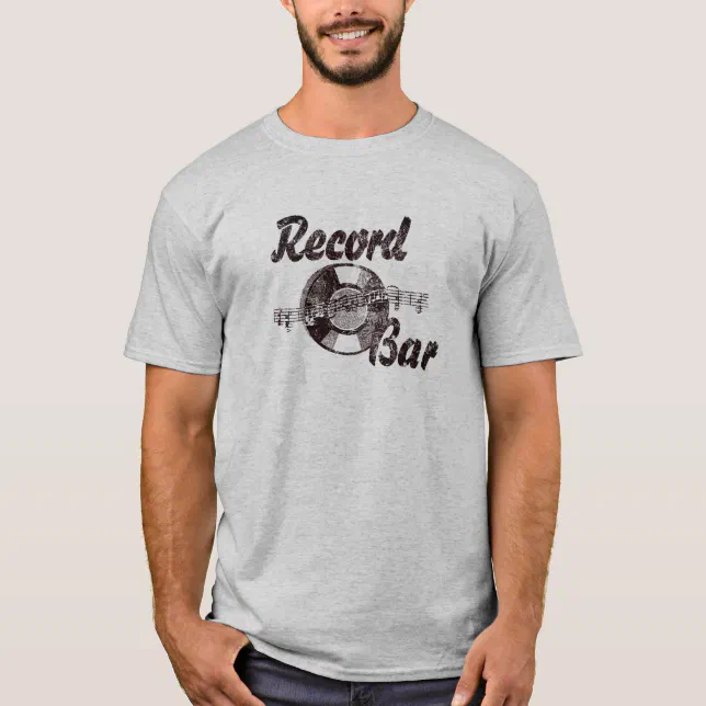 Record Bar T-Shirt | Zazzle
