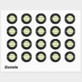 Record Classic Round Sticker | Zazzle