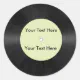 Record Classic Round Sticker | Zazzle