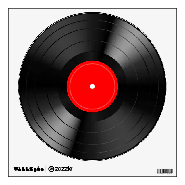 Record_LP Wall Sticker | Zazzle