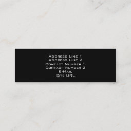 Recording Studio Business Card | Zazzle