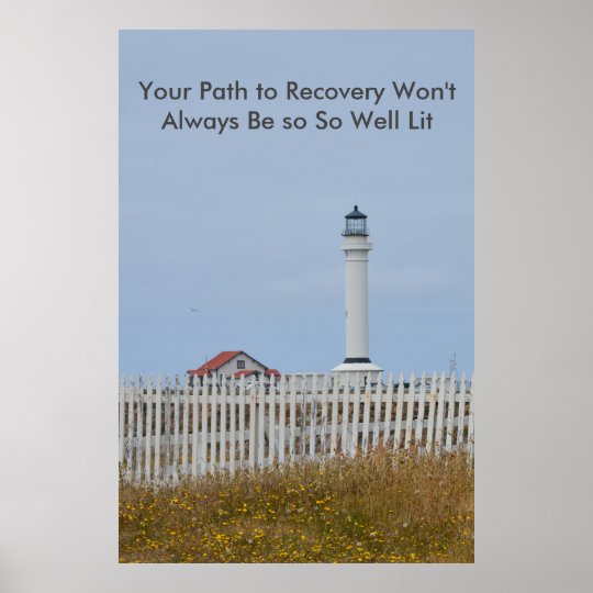 Recovery Motivational Poster | Zazzle.com