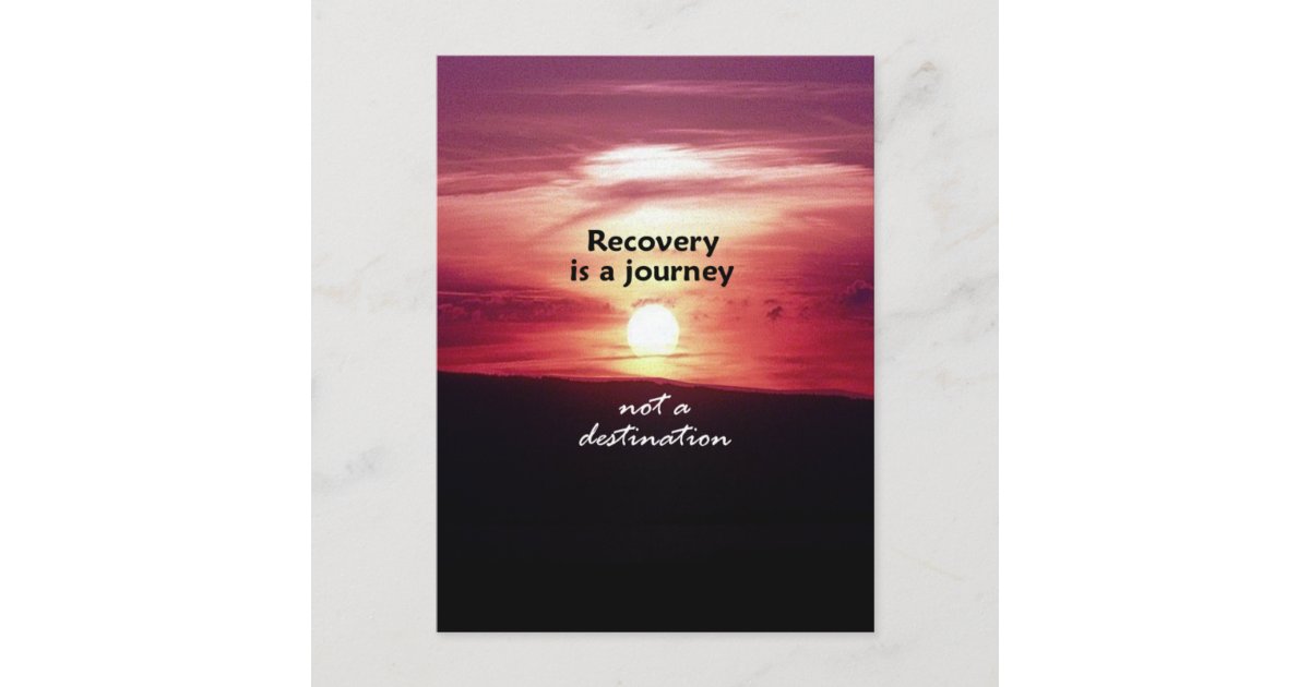 Recovery Postcard | Zazzle
