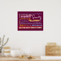 recovery slogans 17 poster | Zazzle