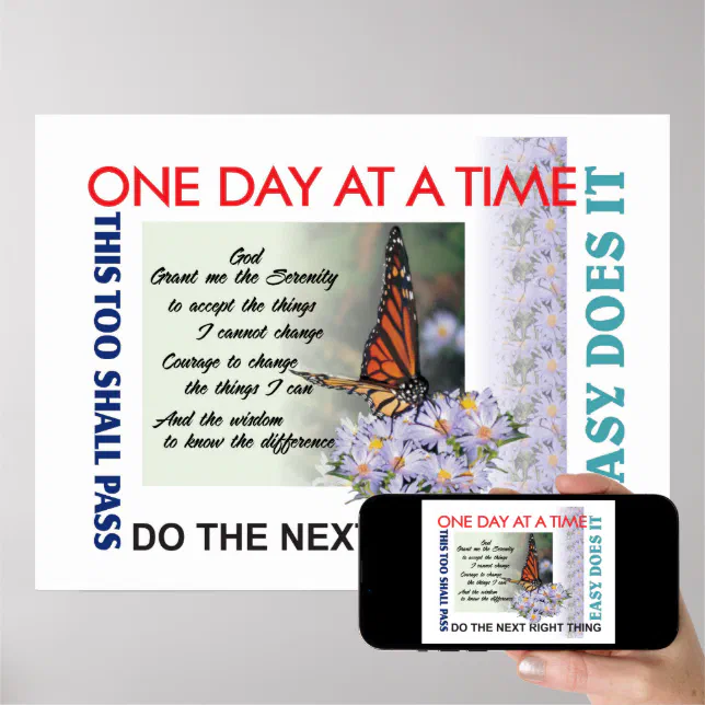 recovery slogans poster | Zazzle
