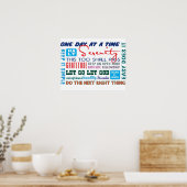 recovery slogans poster | Zazzle