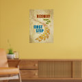 Recovery, the First Step (12 step, recovery) Poster | Zazzle