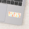 Recreation Therapy, Recreation Therapist Gift Sticker | Zazzle