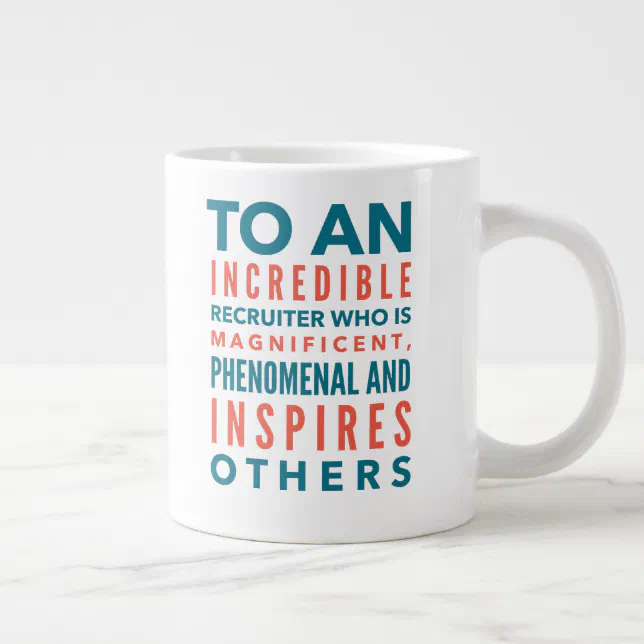 Recruiter Mug | Zazzle