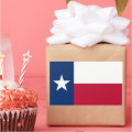 Rectangle sticker with Flag of Texas | Zazzle