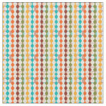 Mid Century Modern Rectangles Fabric | Zazzle