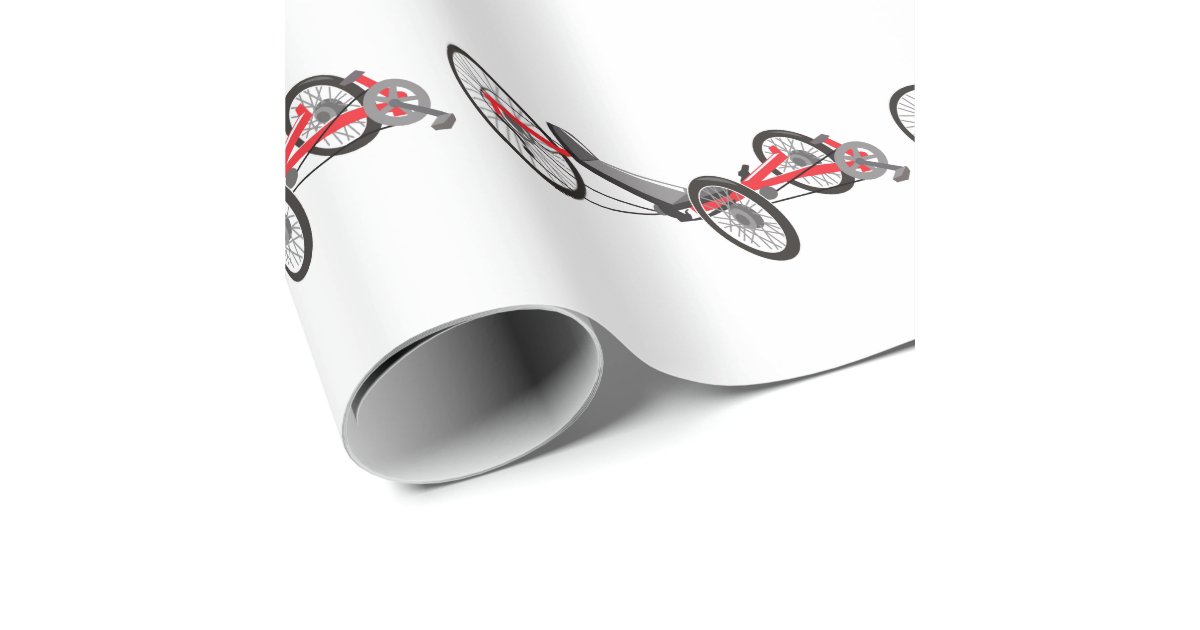 Recumbent Trike Wrapping Paper | Zazzle