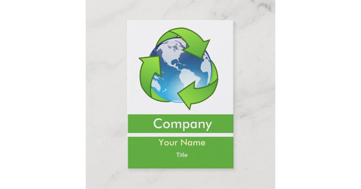 recycle Business Cards | Zazzle