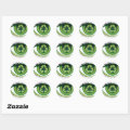 Recycle Eye Classic Round Sticker | Zazzle