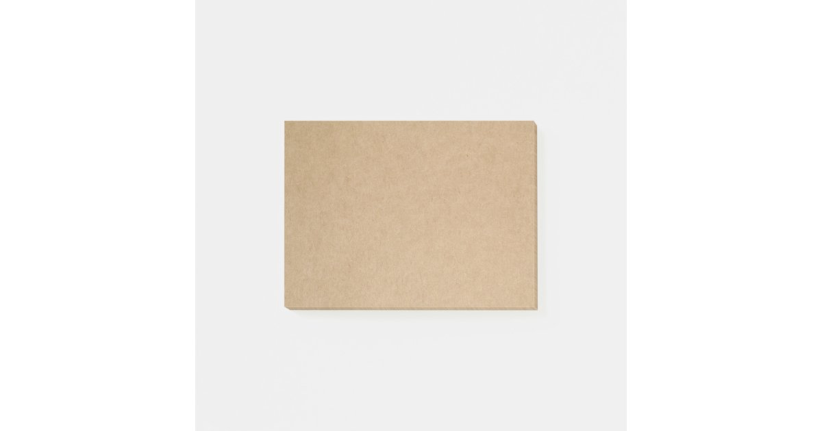 Recycled paper texture post-it notes | Zazzle
