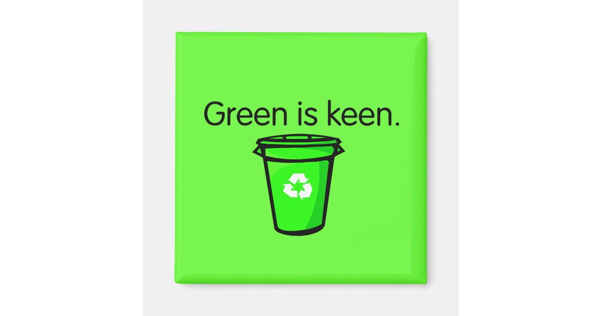 Recycling Awareness Magnet | Zazzle