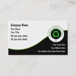 Recycling Business Cards | Zazzle