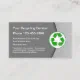 Recycling Business Cards Unique Online Template | Zazzle