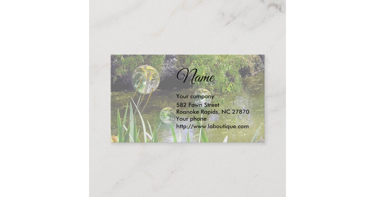 Recycling Earth Business Card | Zazzle