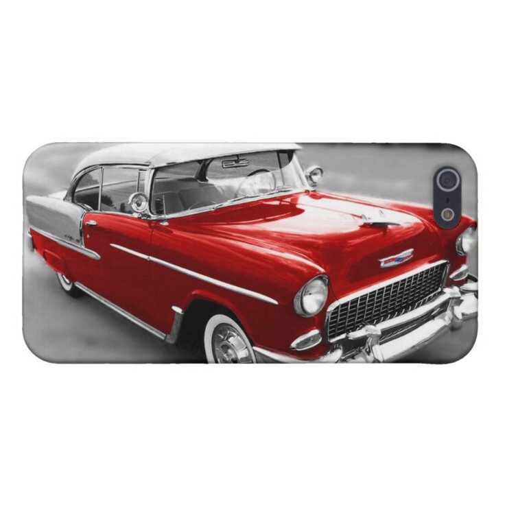 Red 1955 Chevy BelAir Chevrolet iPhone 5/5s Case | Zazzle