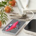 Red 1966 Chevy Chevelle SS 396 Keychain | Zazzle