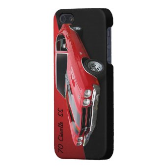 Red 1970 Chevelle SS Chevrolet iPhone 5/5s Case | Zazzle