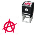 Red Anarchy Anarchist Symbol Self-inking Stamp | Zazzle