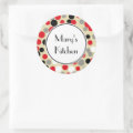 Red and Black Custom Stickers | Zazzle