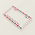 Red and Black Diamonds License Plate Frame | Zazzle