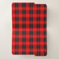 Red and black plaid pattern file folder | Zazzle