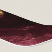 Red and Faux Gold Glitter Marble Agate License Plate Frame | Zazzle