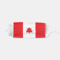 Red and White Canadian Flag Adult Cloth Face Mask | Zazzle