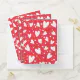 Red and White Heart Pattern | Cute Valentine Love Pocket Folder | Zazzle