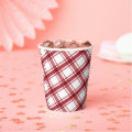 Red and White Paper Cups | Zazzle