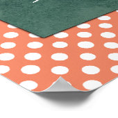 Red and White Polka Dots Classroom Rules Poster | Zazzle