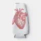 Red Antique Anatomical Heart Bottle Cooler | Zazzle