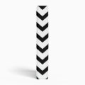 Red Apple Black & White Chevron Teacher Binder | Zazzle
