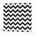 Red Apple Black & White Chevron Teacher Binder | Zazzle