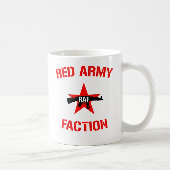Red Army Faction with Red Army Faction Logo Coffee Mug | Zazzle.com