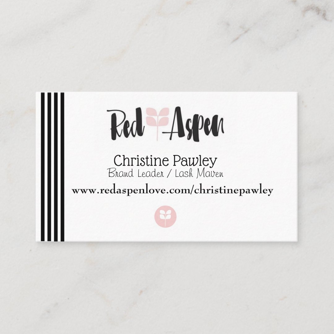Red Aspen Business Cards | Zazzle