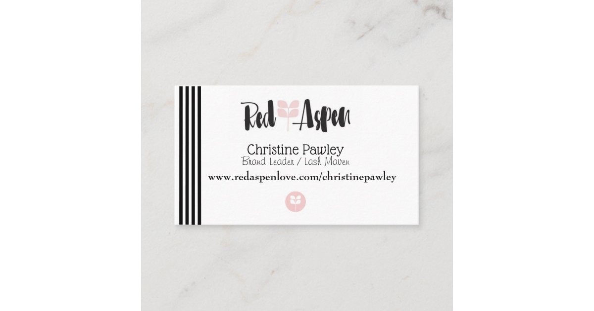 Red Aspen Business Cards | Zazzle