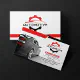 Red Automotive Car Repair Automobile Auto Parts Business Card | Zazzle