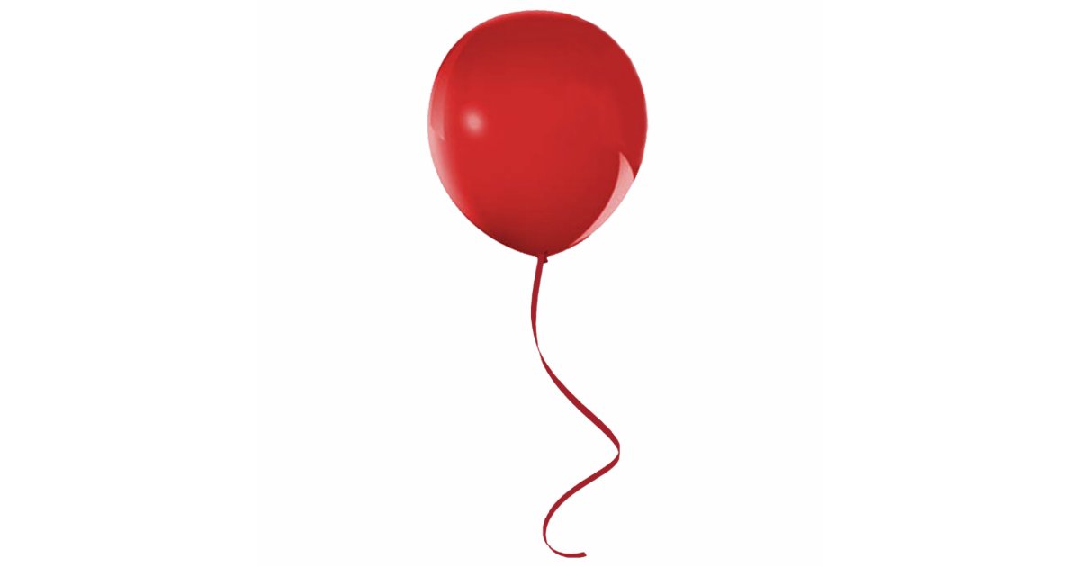 Red Balloon Pin Cutout | Zazzle