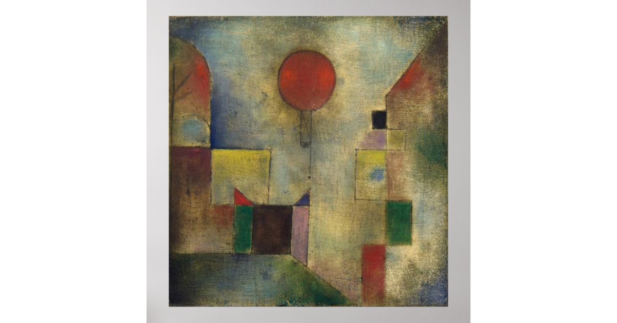 Red Balloon Poster | Zazzle