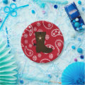 Red Bandana Cowboy Boot Paper Plates | Zazzle