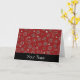Red Bandana Personalized Greeting Card | Zazzle