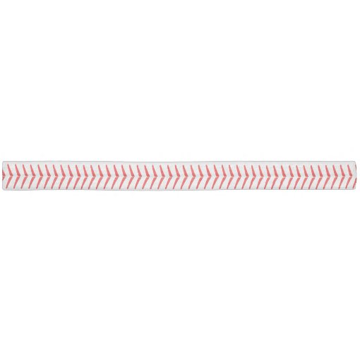 Red Baseball Seams Stitches Hairties Hair Tie | Zazzle